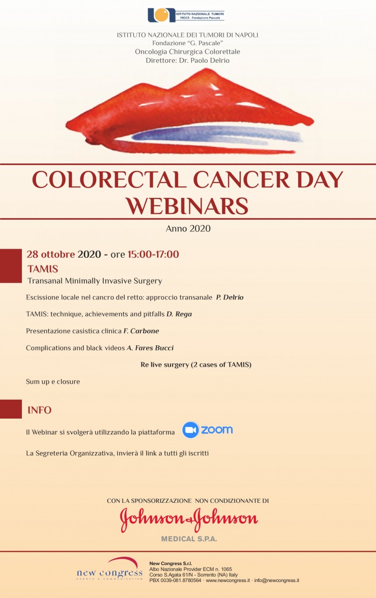 TAMIS - Transanal Minimally Invasive Surgery - New Congress - Events ...